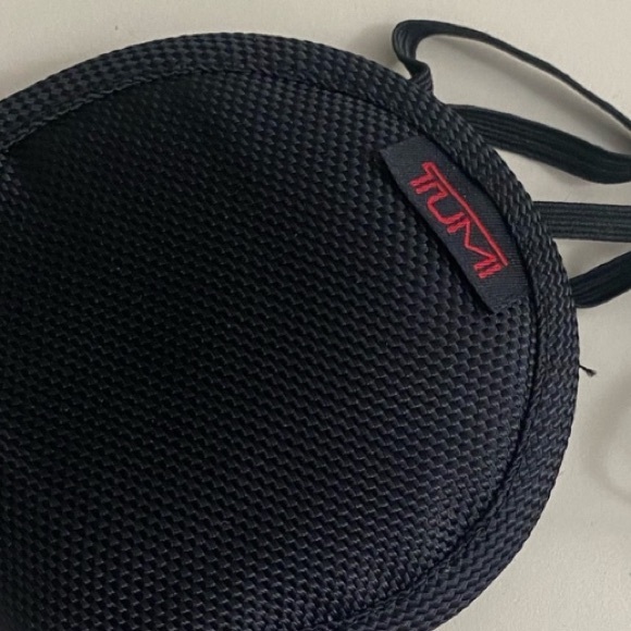 Tumi | Bags | Tumi Travel Accessories Black Out Eye Mask Sleeping Red ...